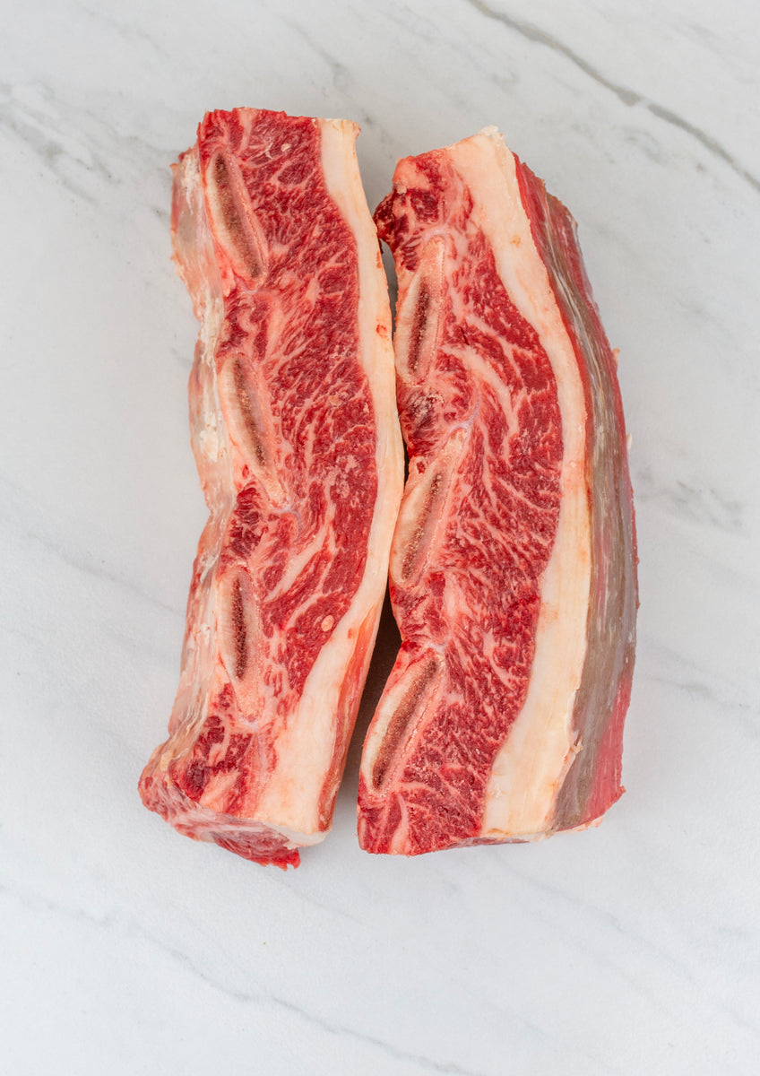 Beef Short Ribs (3 lbs) – McLean Beef