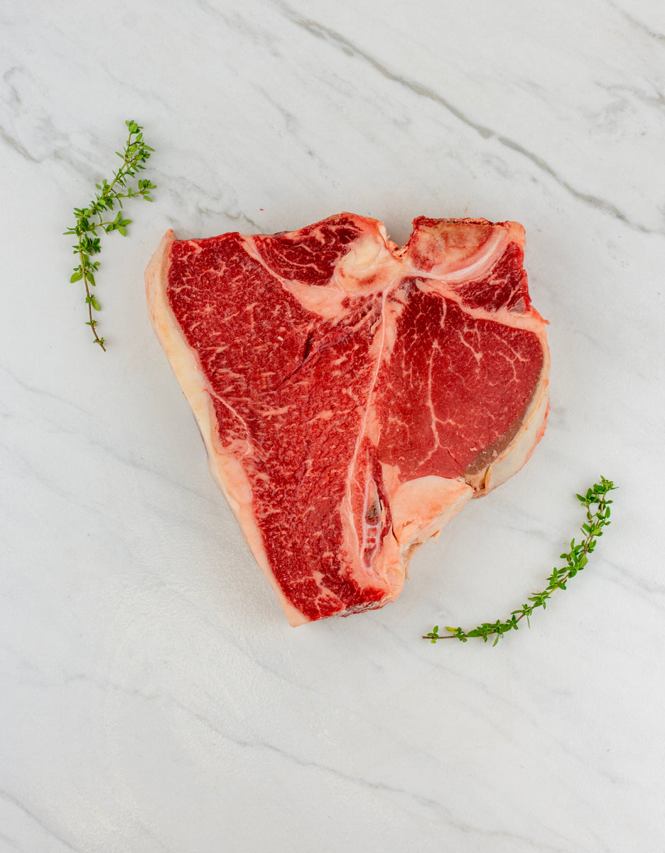 Dry Aged Porterhouse Steak (24oz) – McLean Beef